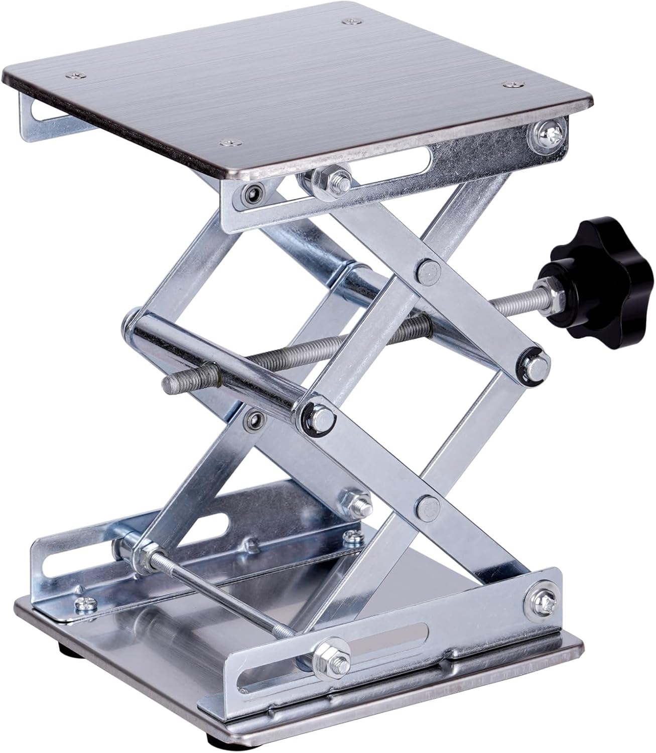 Amazon.com: PKNYBZH Stainless Steel Lab Stand Lift Table, Mini Scissor ...