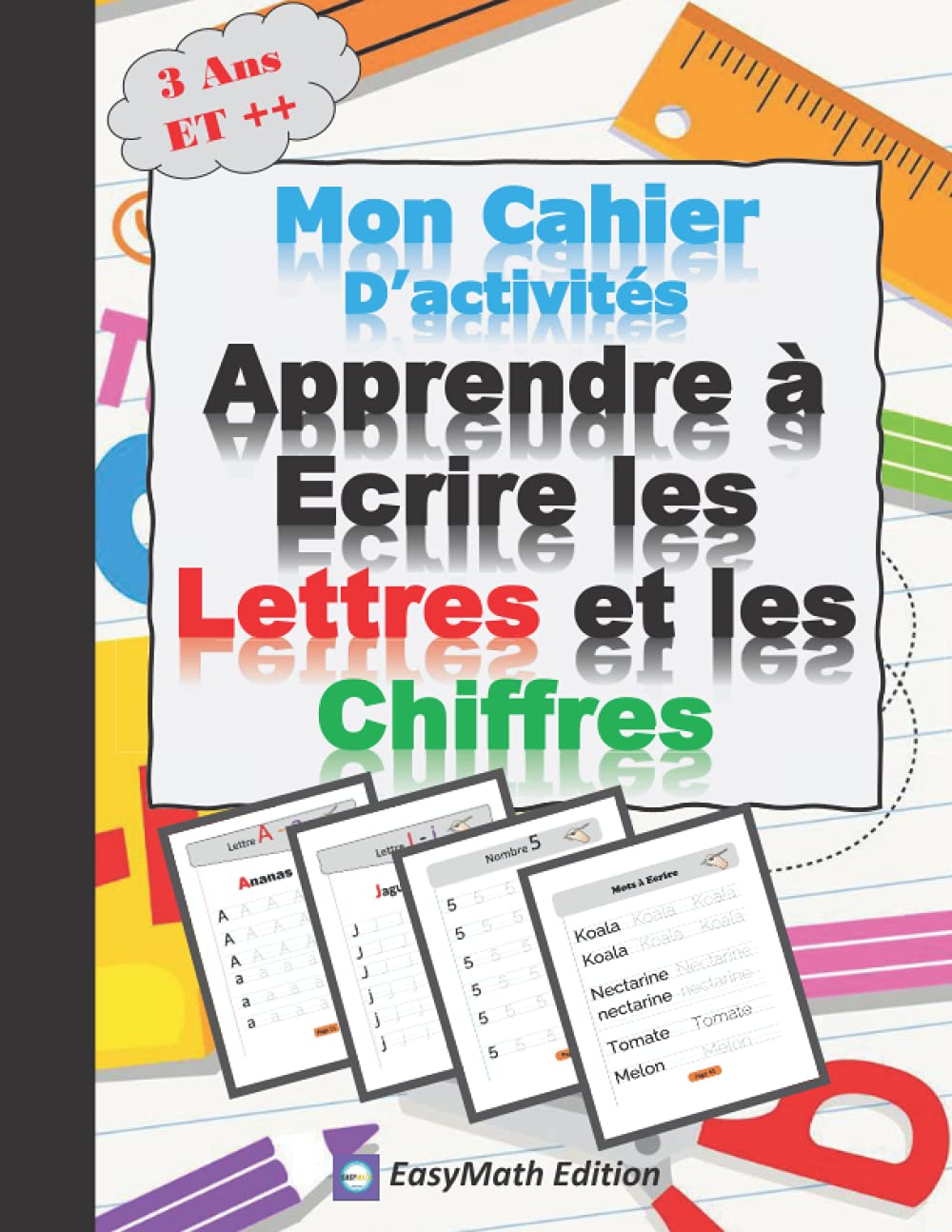 Mon Cahier Activites Apprendre A Ecrire Les Lettres Et Les | Desertcart ...