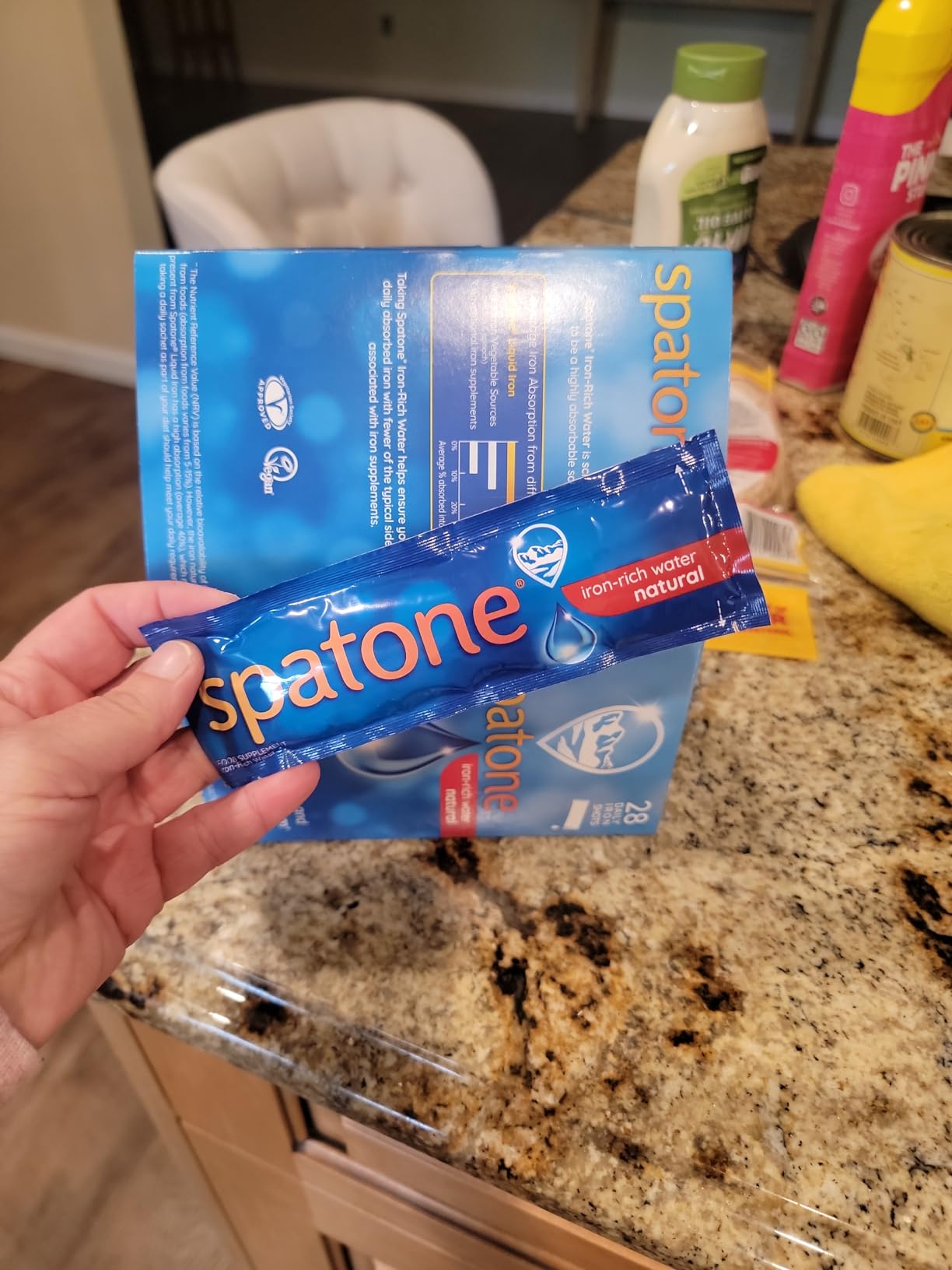 Amazon.com: (4 PACK) - Spatone - Spatone 100% Natural Iron Sup | 28 ...