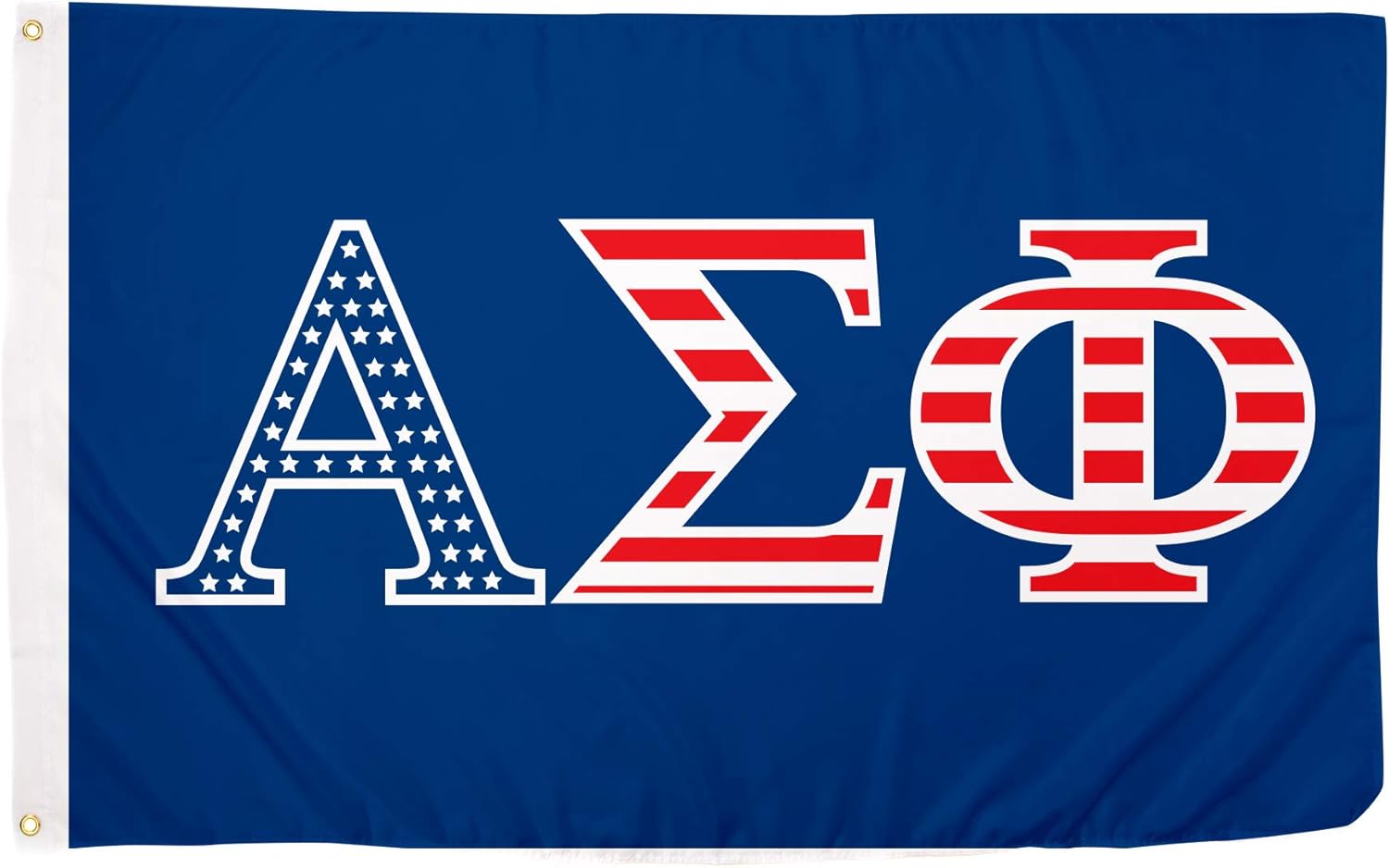 Alpha Sigma Phi USA Letter Fraternity Flag Greek Banner 3 feet x 5 feet ...
