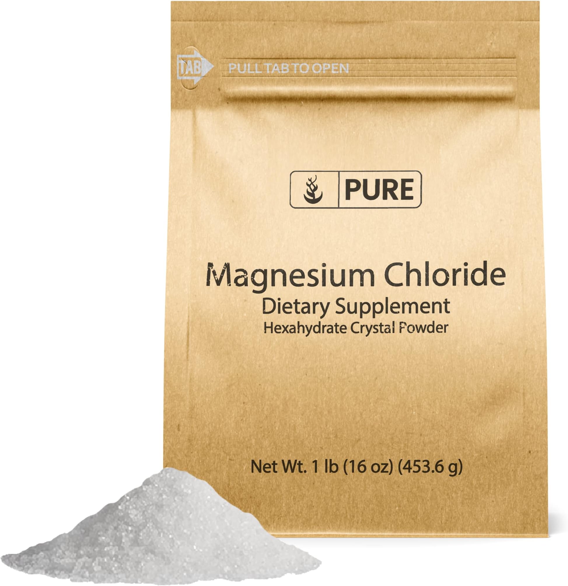 Amazon.com: Pure Original Ingredients Magnesium Chloride (1 lb), Eco ...