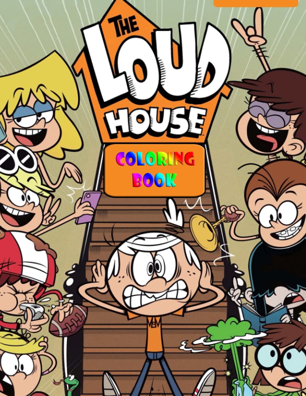 Buy Loud House Coloring Book: Beautiful and high quality illustrations ...