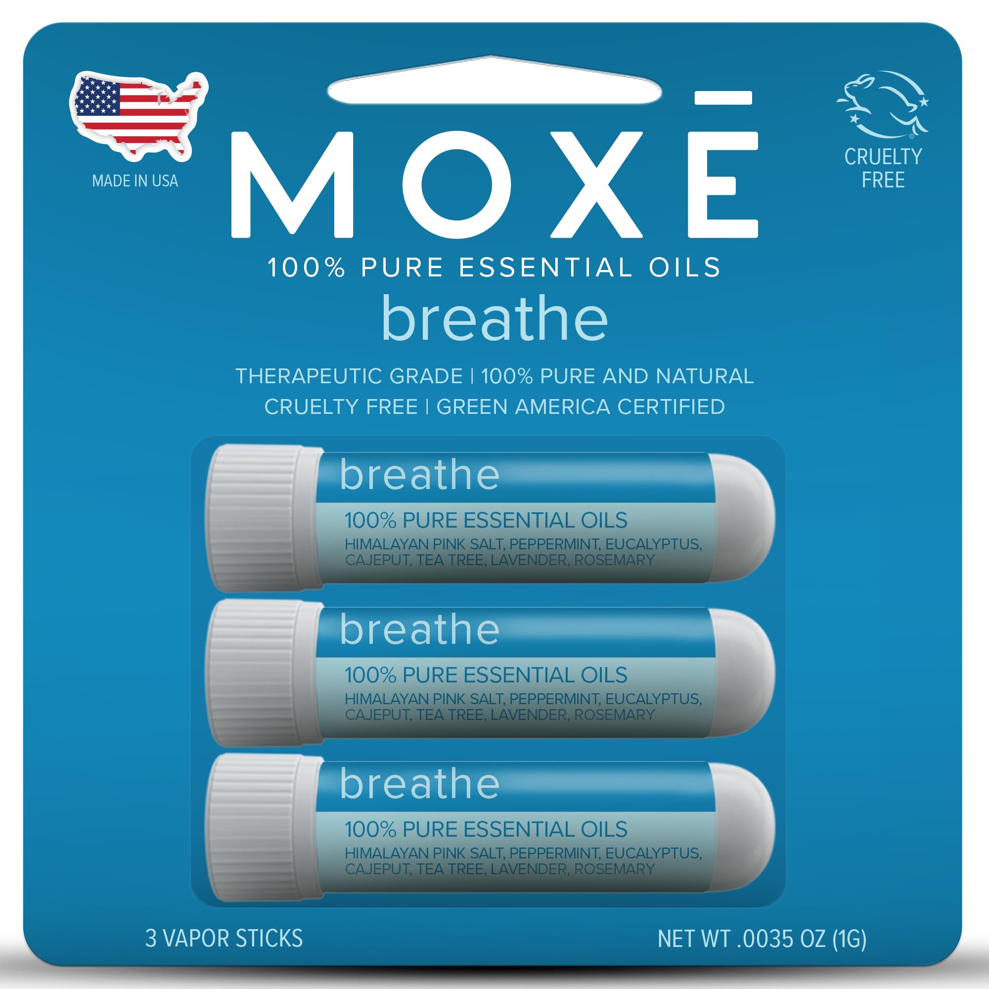 Amazon.com: MOXE Breathe | Himalayan Salt Inhaler | Help Clear ...