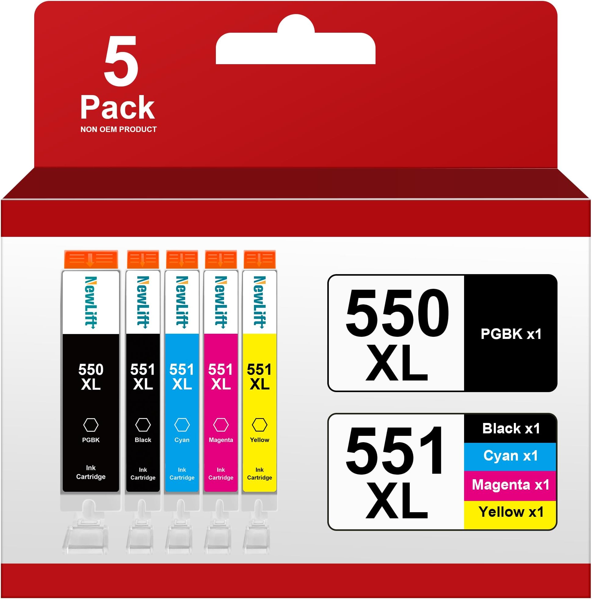 Canon Tintenpatrone CLI-551 C cyan - 7 ml für PIXMA Drucker ORIGINAL ...