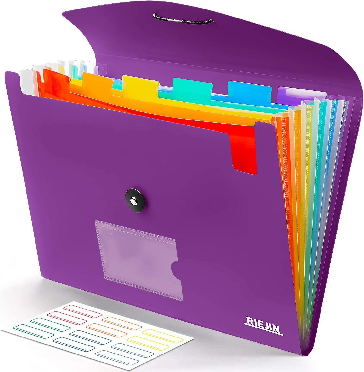 Amazon.com : Accordian File Organizer 7 Pocket Expanding File Folder ...