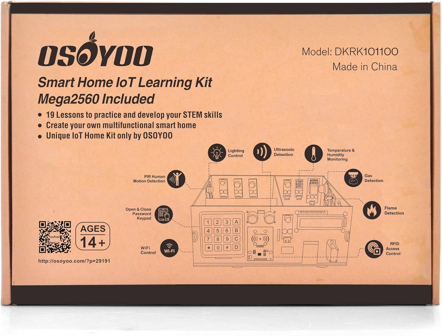 OSOYOO IoT Wooden House Kit para Arduino MEGA2560 | Ecuador | Ubuy