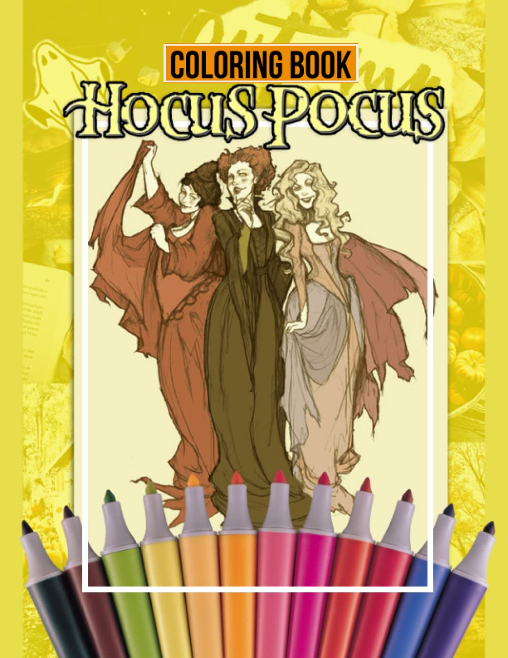 Buy Hocus Pocus Coloring Book: A Cool Coloring Book With Many ...