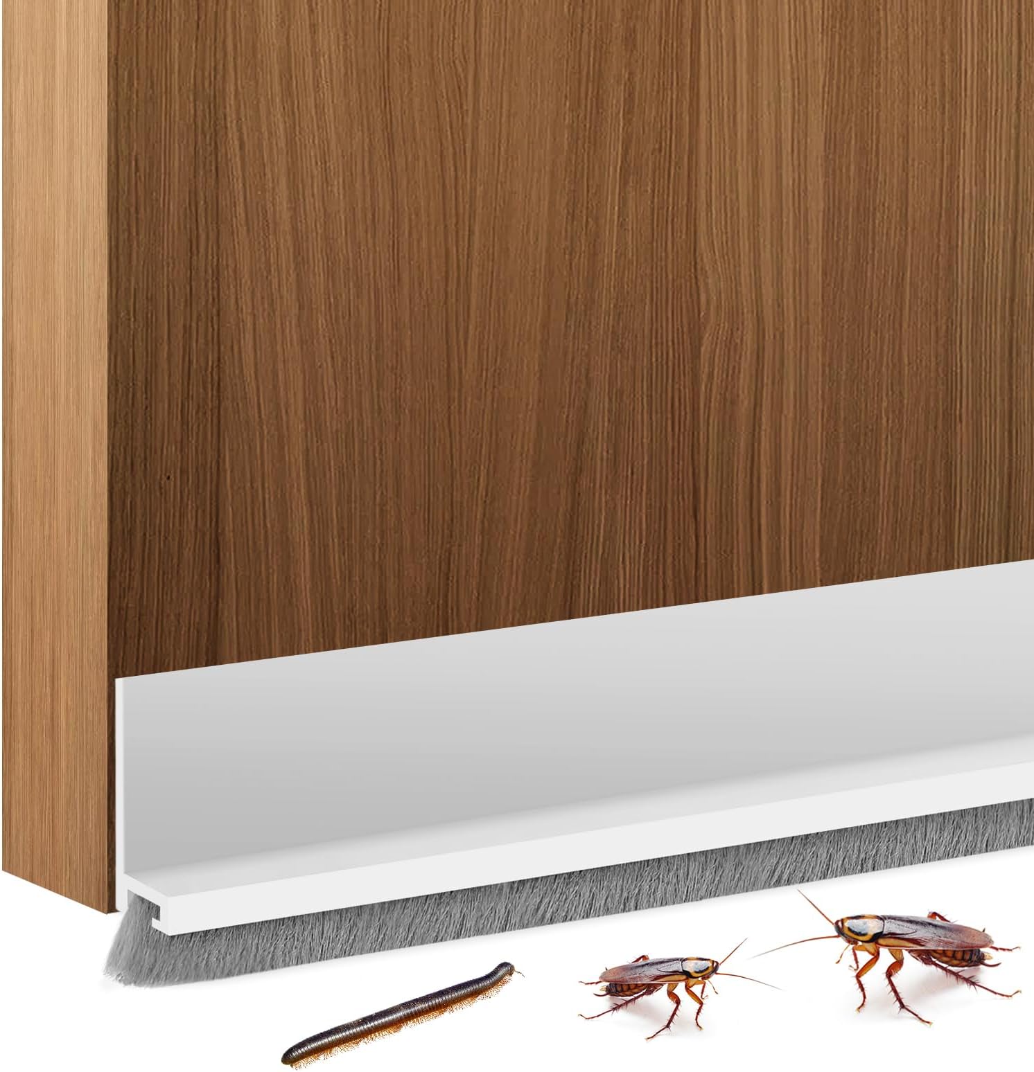 Amazon.com: Door Gap Filler Bottom, 39.2" L Under Door Gap Filler with ...