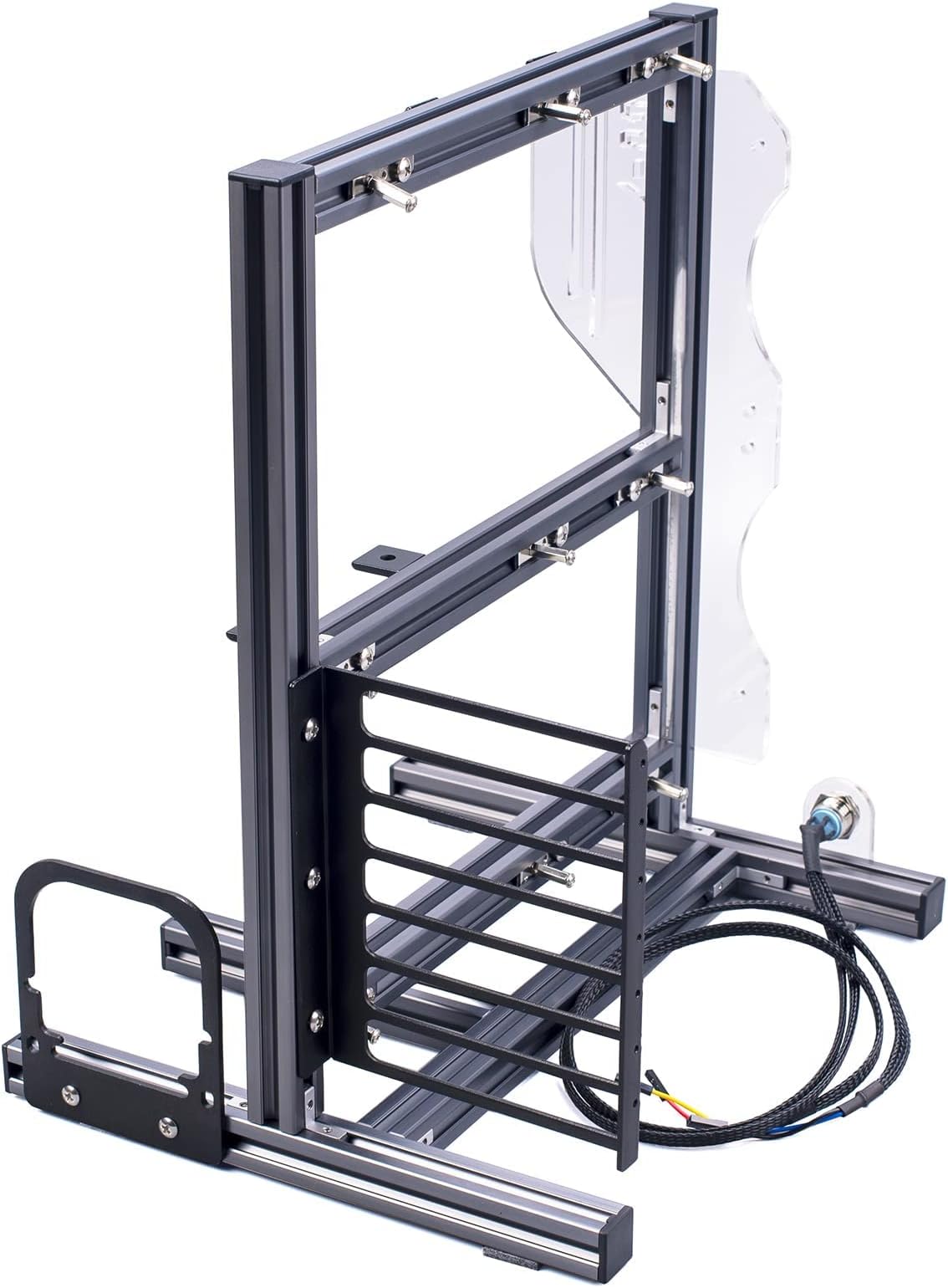 Amazon.com: DIY Computer Motherboard Case Rack, Motherboard Chassis Set ...