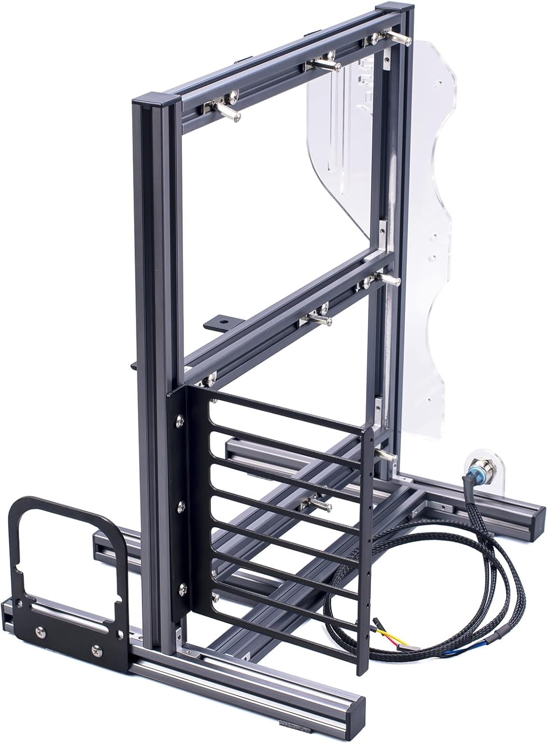 Amazon.com: DIY Computer Motherboard Case Rack, Motherboard Chassis Set ...