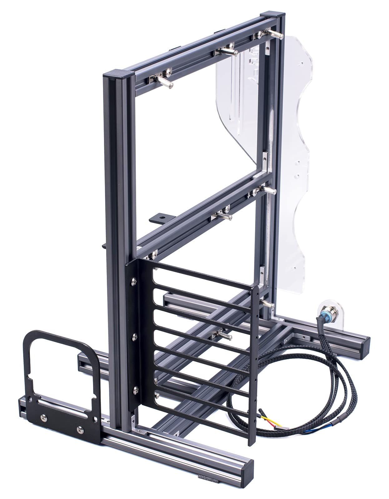 Amazon.com: DIY Computer Motherboard Case Rack, Motherboard Chassis Set ...