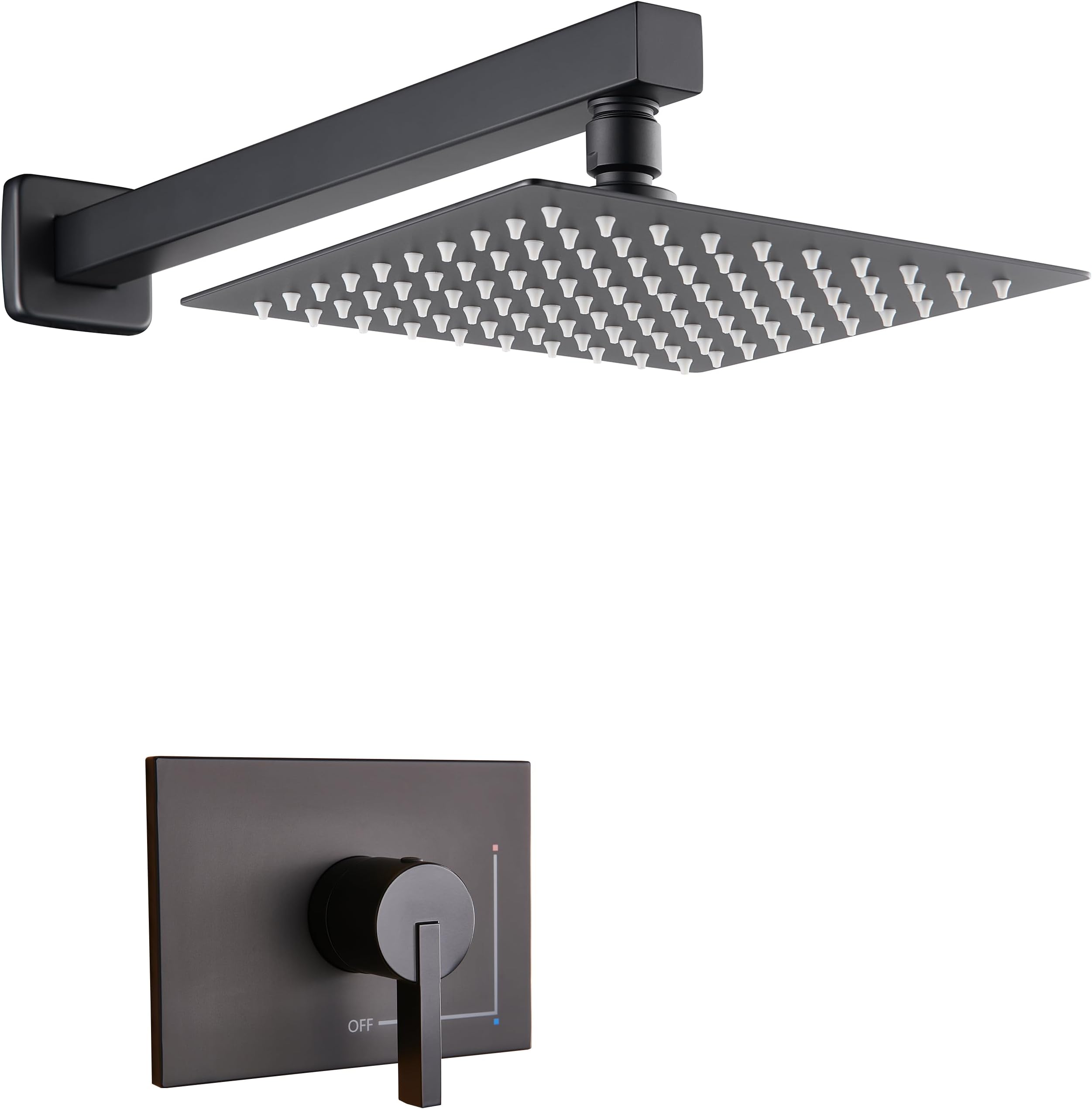 VIKASI Single-Handle Shower Faucet Set Shower Kit with Valve Shower ...