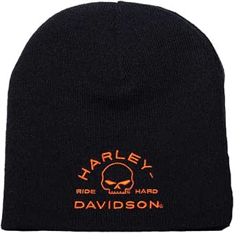 Harley-Davidson Men's Embroidered Zone Willie G Skull Acrylic Beanie ...