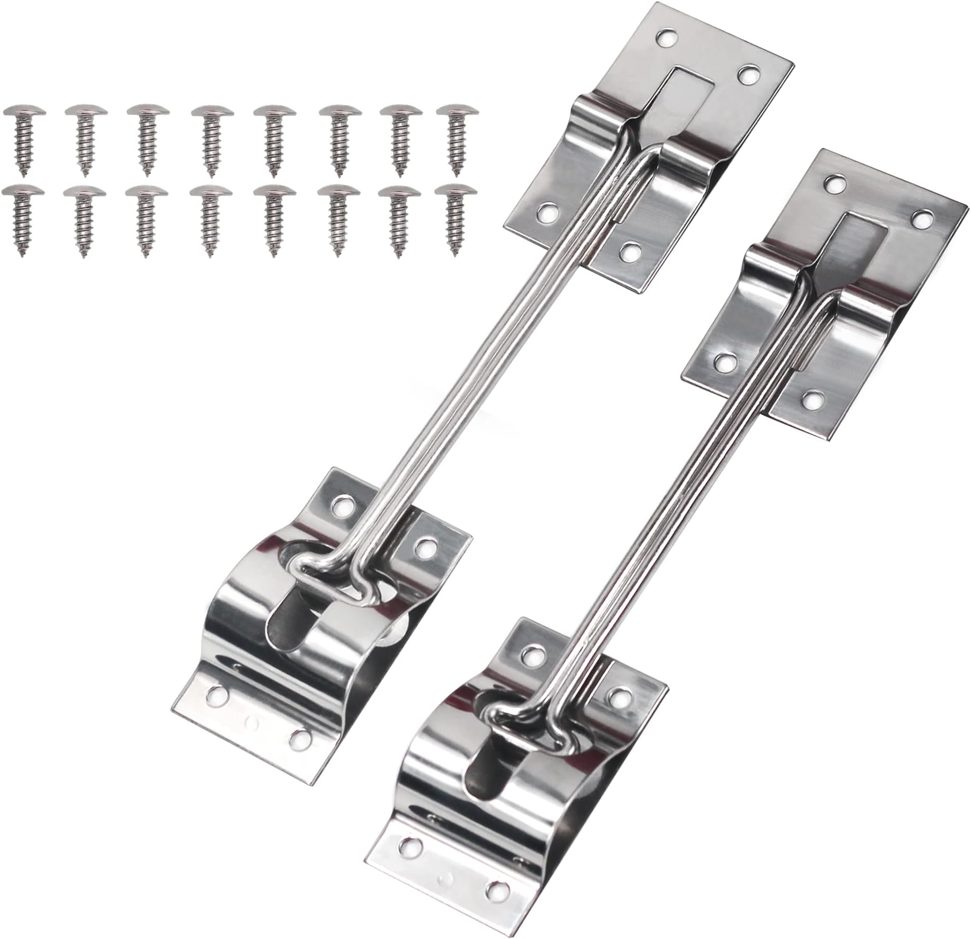 AutoWanderer Tool 6” RV Door Latch, Stainless Steel T-Style Trailer ...