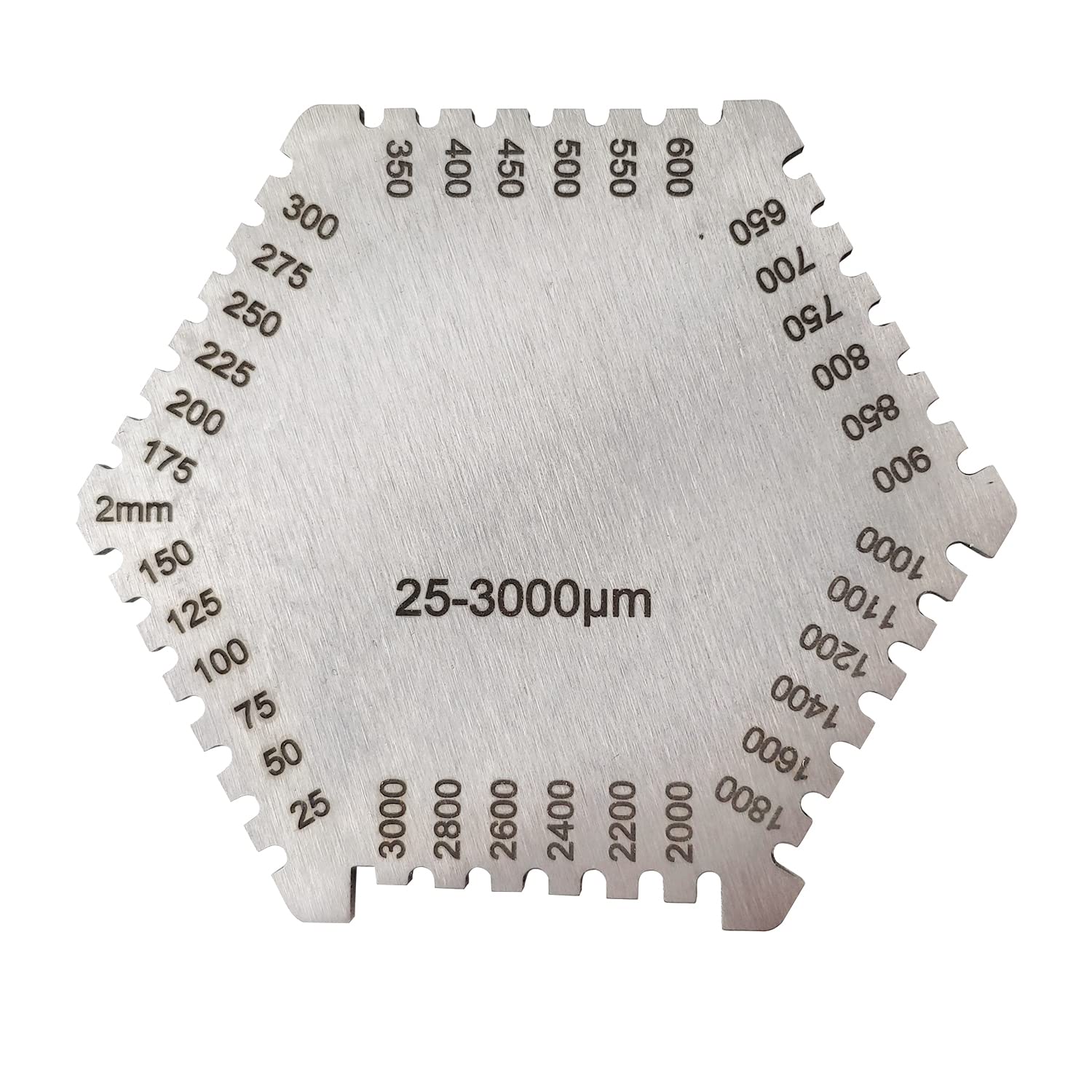 Snapklik.com : 2mm High-Precision Stainless Steel Hexagonal Wet Film ...