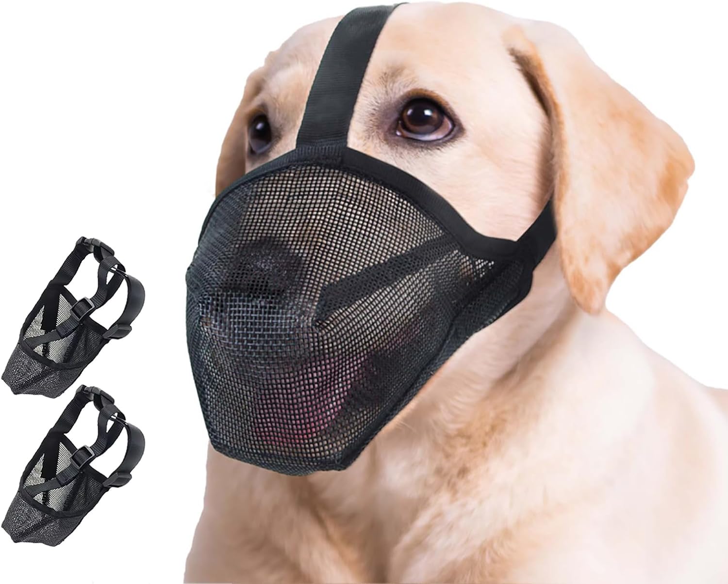 Amazon.com : Dog Muzzle, Soft Mesh Muzzles Perfect for Long Snout Dogs ...