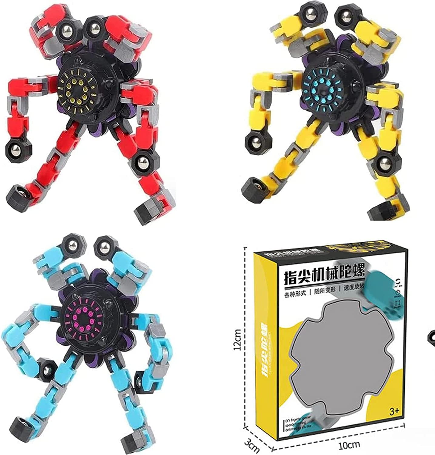 Amazon.com: Fidget Spinner Packs, Finger Hand Spinner Toy with ...