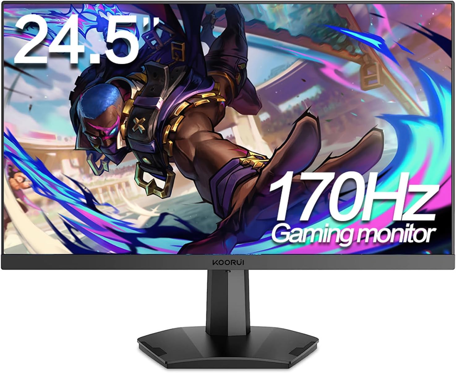 Amazon.com: Viewedge 24 Inch Gaming Monitor with 165hz/144hz, IPS 1ms ...