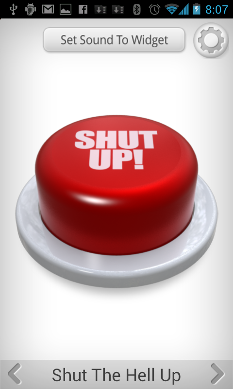 Shut Up Button!(Adfree) - App on Amazon Appstore