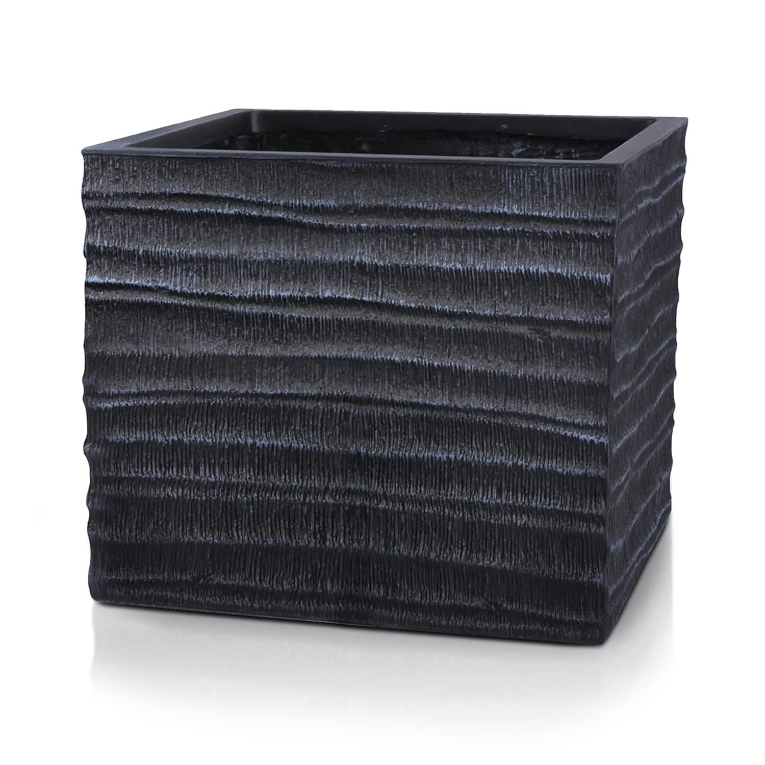 IDEALIST Plant Pots Outdoor 50cm Large Square Planter | Garden Planter ...