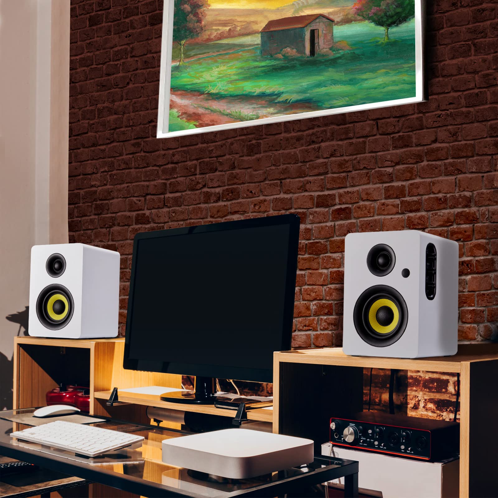 Sanyun SW206 80W Dual-Mode Bookshelf Speakers - Studio Monitor and HiFi ...
