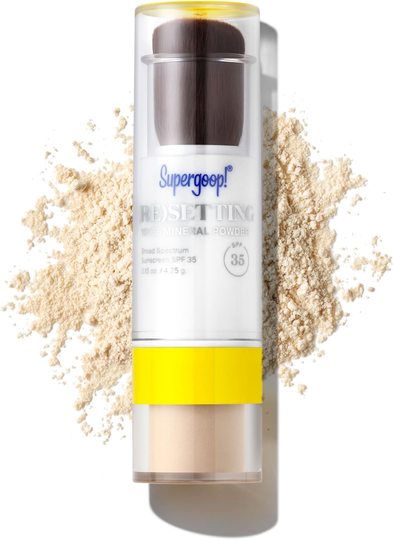 Amazon.com : Supergoop! (Re)setting 100% Mineral Powder, Translucent ...