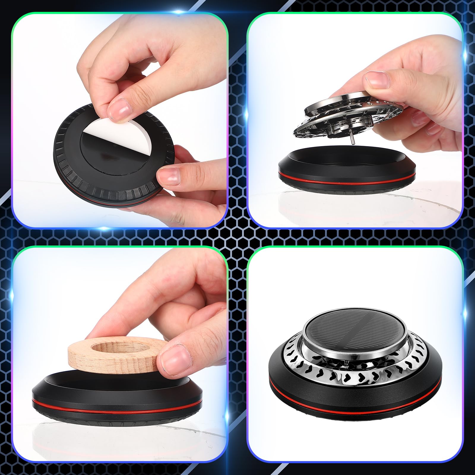 Snapklik.com : Datanly 2 Pcs Electromagnetic Molecular Cordless ...