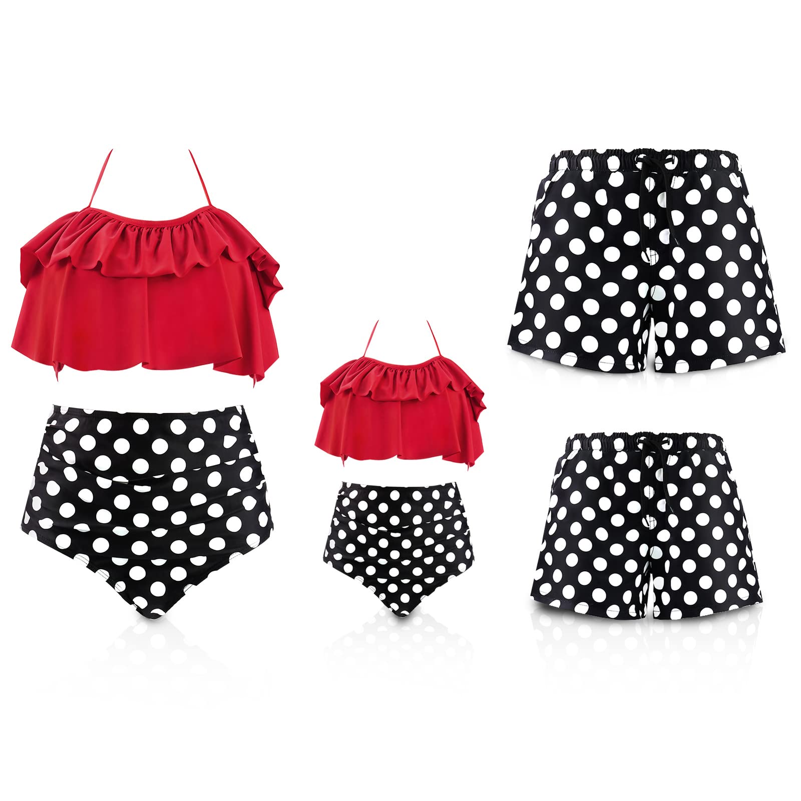 Snapklik.com : Matching Family Swimsuits, Bikini Sets For Women/Girl ...