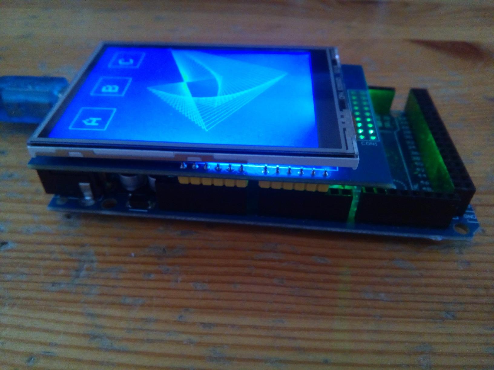 ELEGOO 2.8 Inches TFT Touch Screen 320x240 con SD Card Socket con Tutorial in Inglese e Tutte le ...