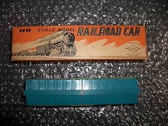 Amazon.co.jp: Old Train HO SCALE MODEL RAILROAD CAR Freight Train ...