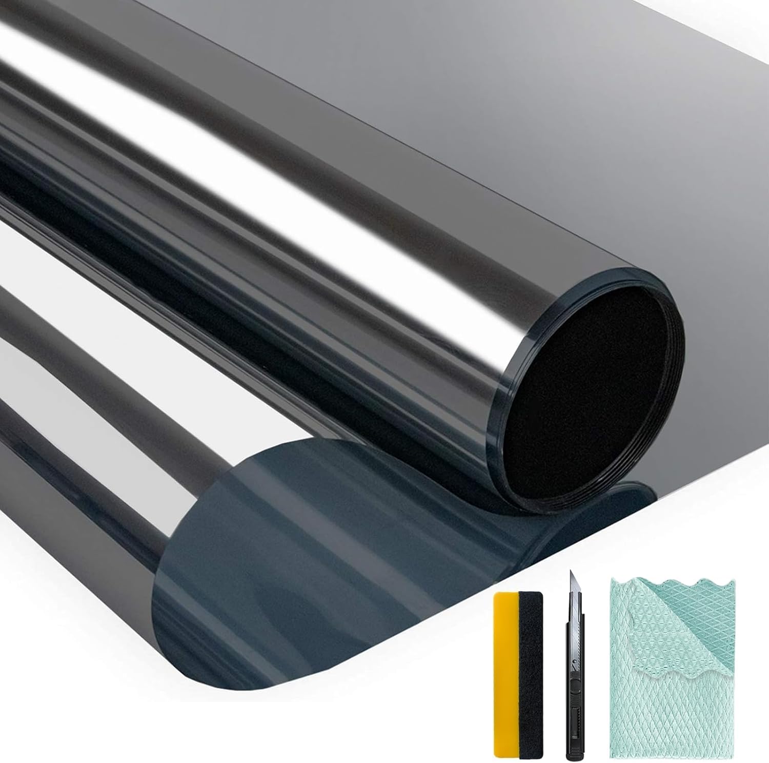 Amazon.com: Niviy One Way Window Privacy Film with Installation Tools Window Tint for Home ...