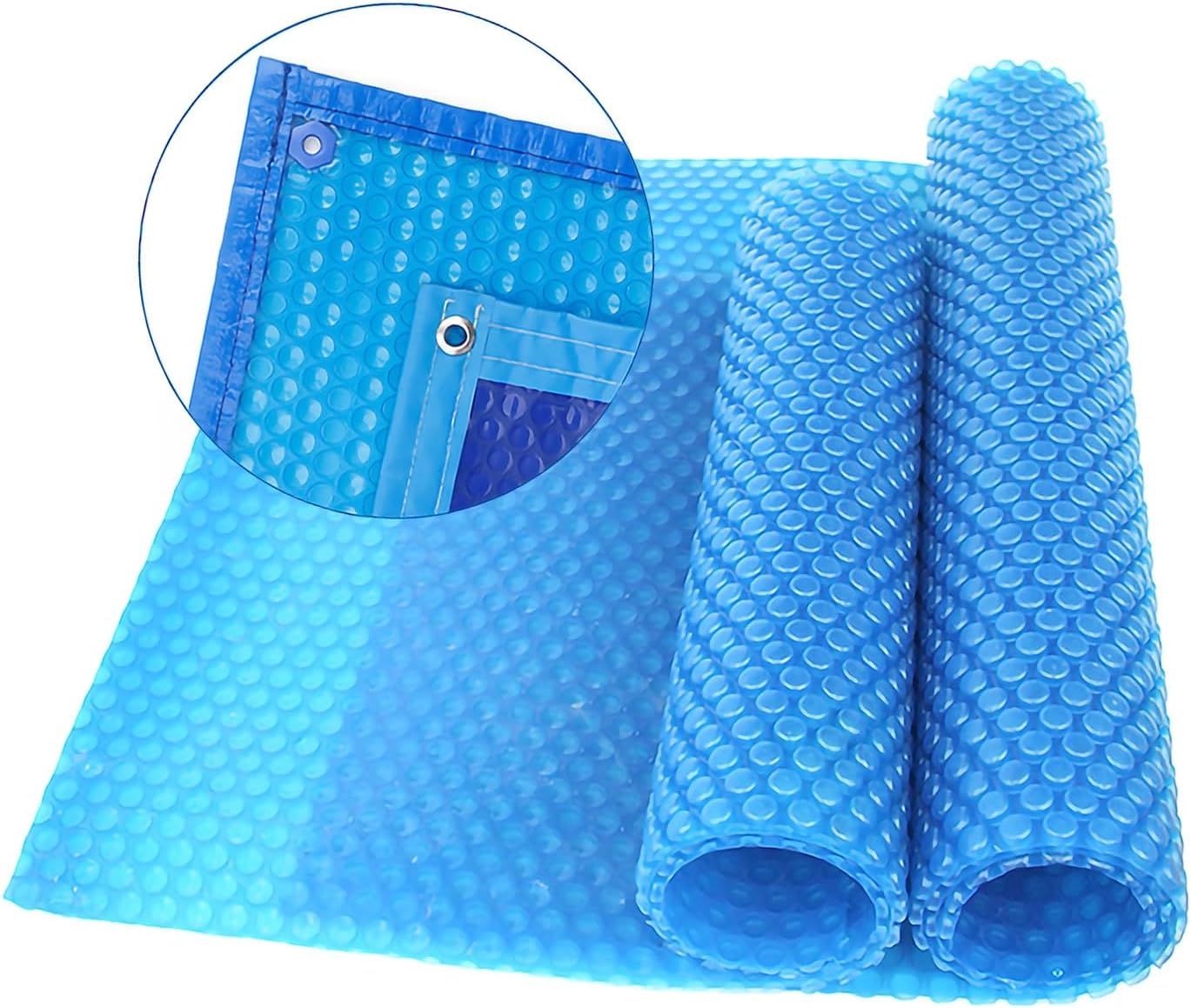 Amazon.com : GONCBKVN Rectangle Swimming Pool Solar Covers for Above ...