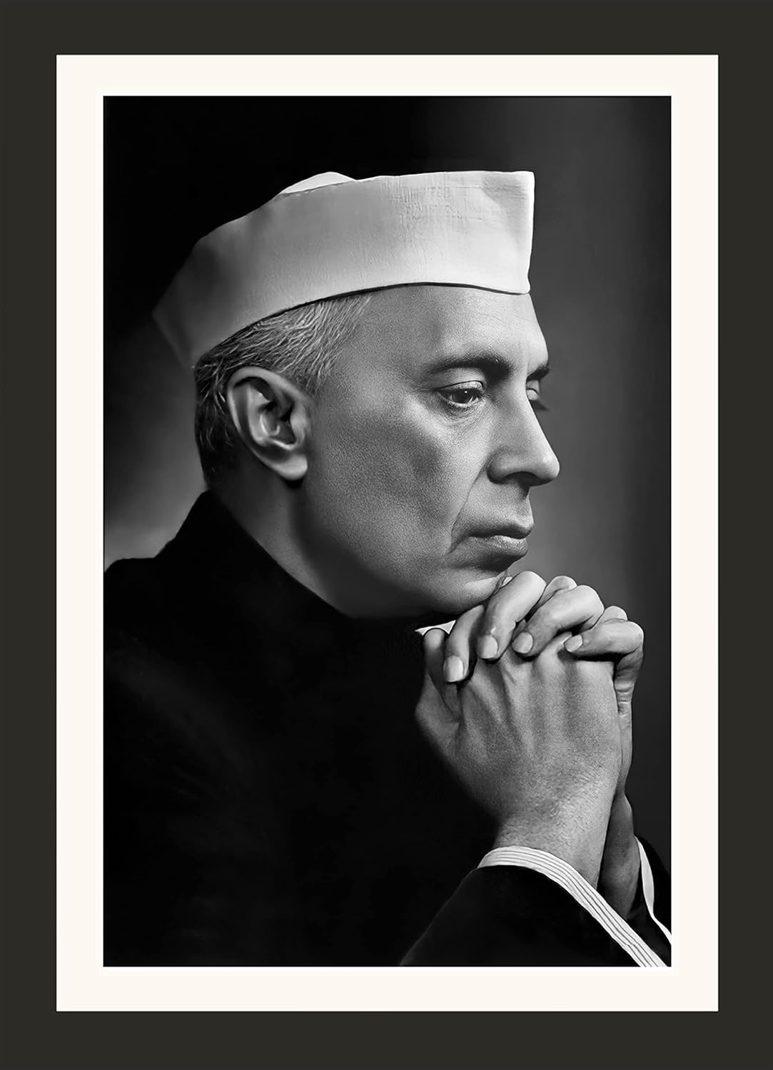 STUDIO AVINASH Pandit Jawaharlal Nehru Wall Hanging Framed Photo ...