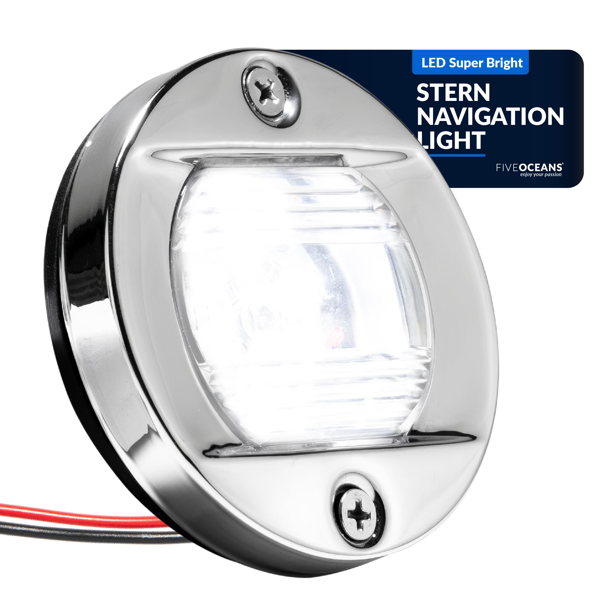 Snapklik.com : Five Oceans Boat Stern Light - Stern Lights For Boats