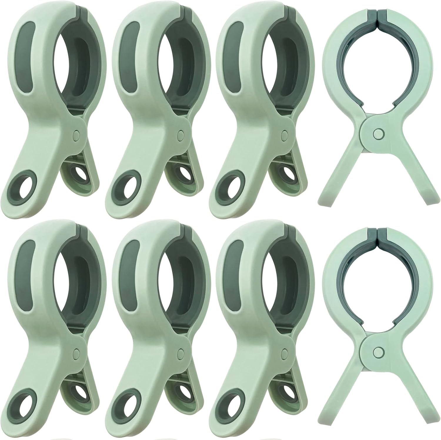 8 Pack Beach Towel Clips for Beach Chairs Cruise, Beach Chair Clips for ...