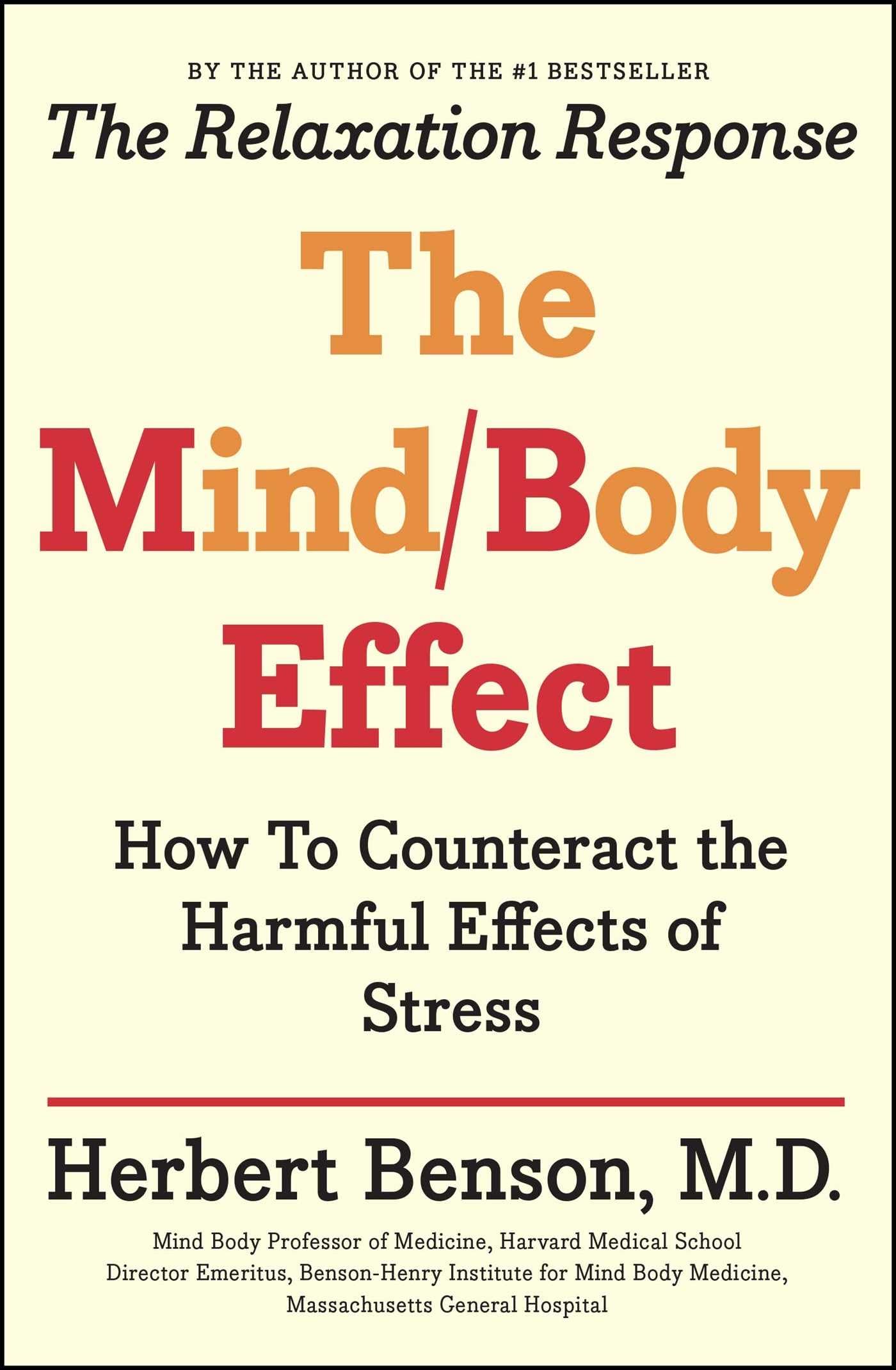 Amazon | Mind Body Effect: How to Counteract the Harmful Effects of ...