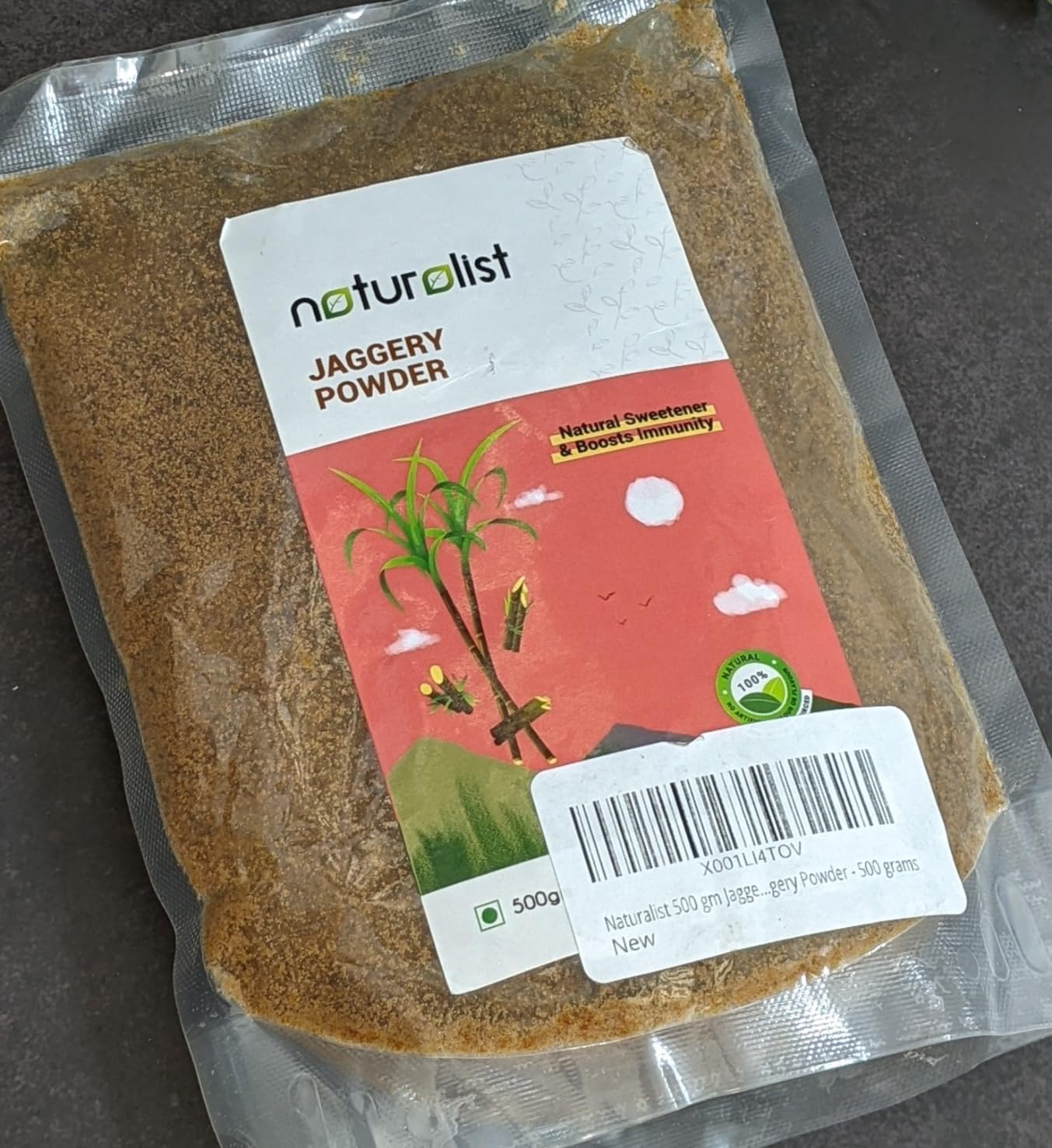 Naturalist 1 Kg Jaggery Powder | 100% Natural | Chemical Free | Natural ...