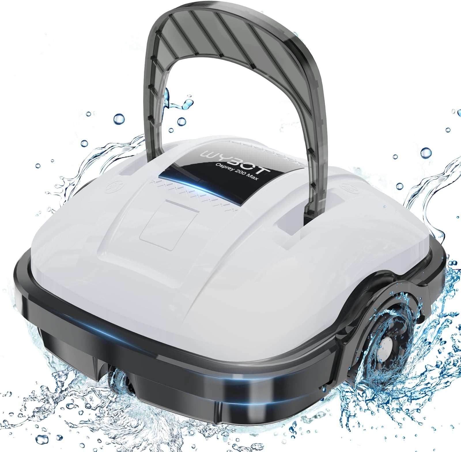 Amazon.com : alescu Cordless Robotic Pool Vacuum - Self-Parking Pool ...