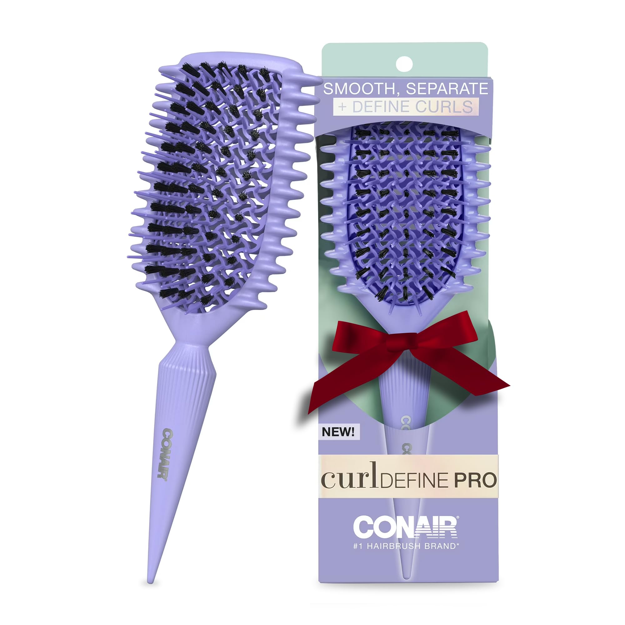 Snapklik.com : Conair Curl Define Pro Detangler Brush For Curly Hair ...