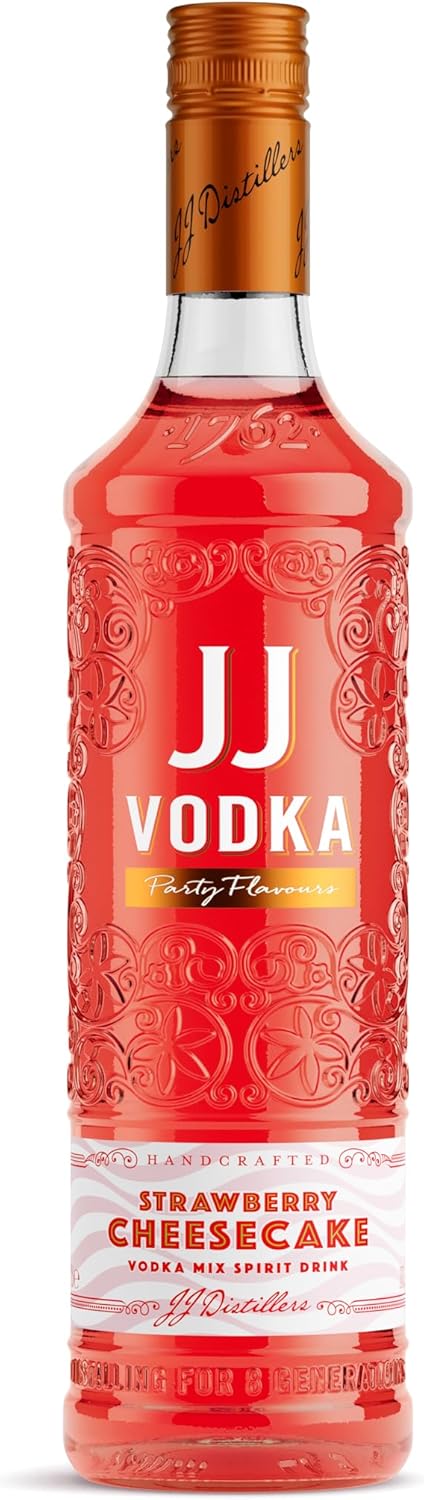 J.J Whitley Strawberry Cheesecake Flavoured Vodka 70cl