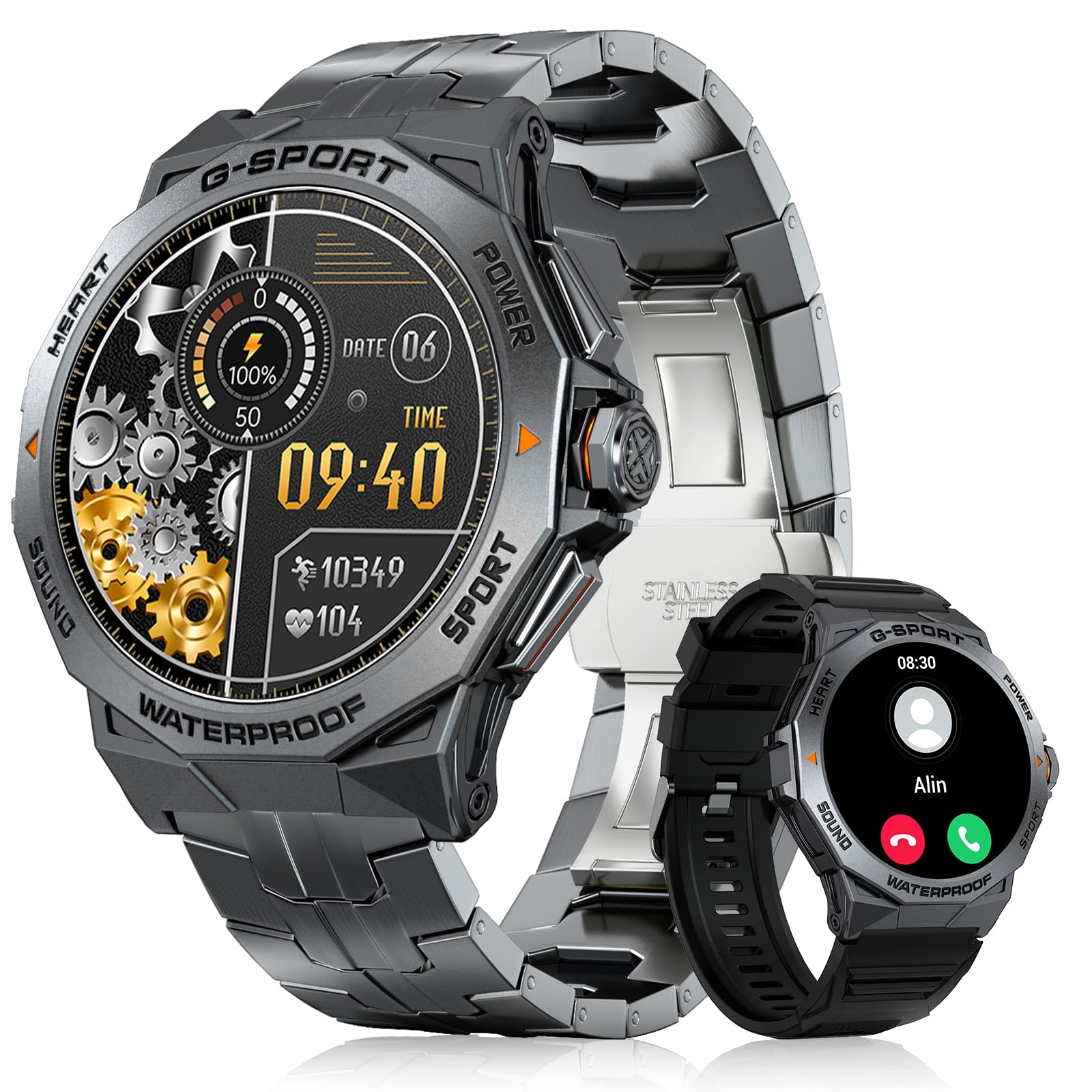 Snapklik.com : PODOEIL Military Smart Watches For Men