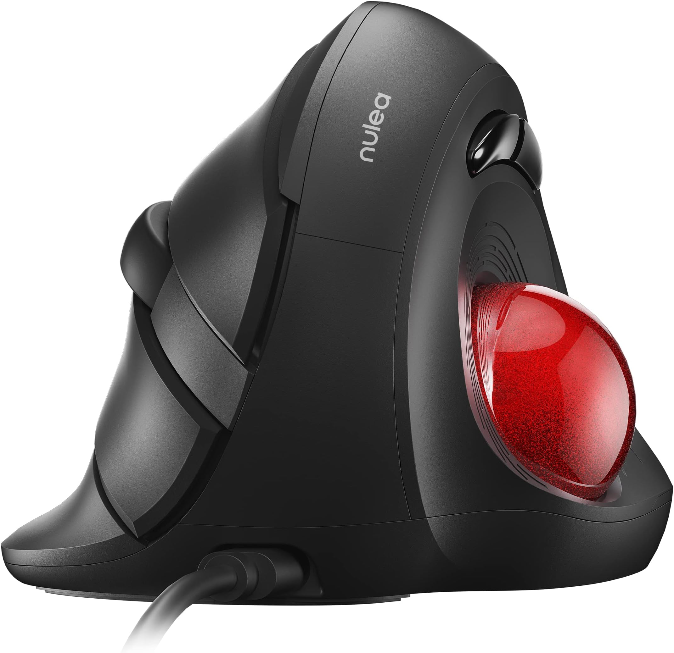 Nulea Wired Trackball Mouse for Large Hand, Vertical Ergonomic Mouse ...