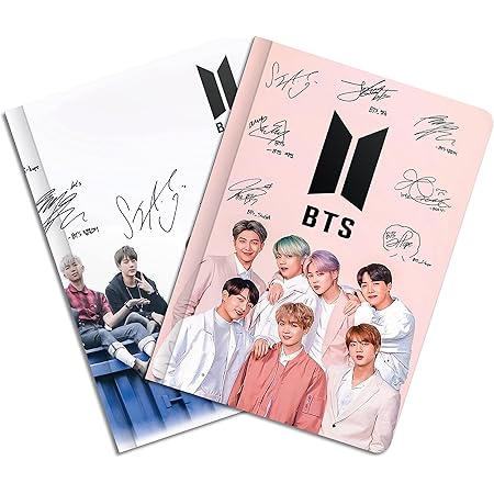 MACRO FUNNY BTS FACES HI QUALITY 160 PAGES RULED NOTEBOOK | OFFICIALLY ...