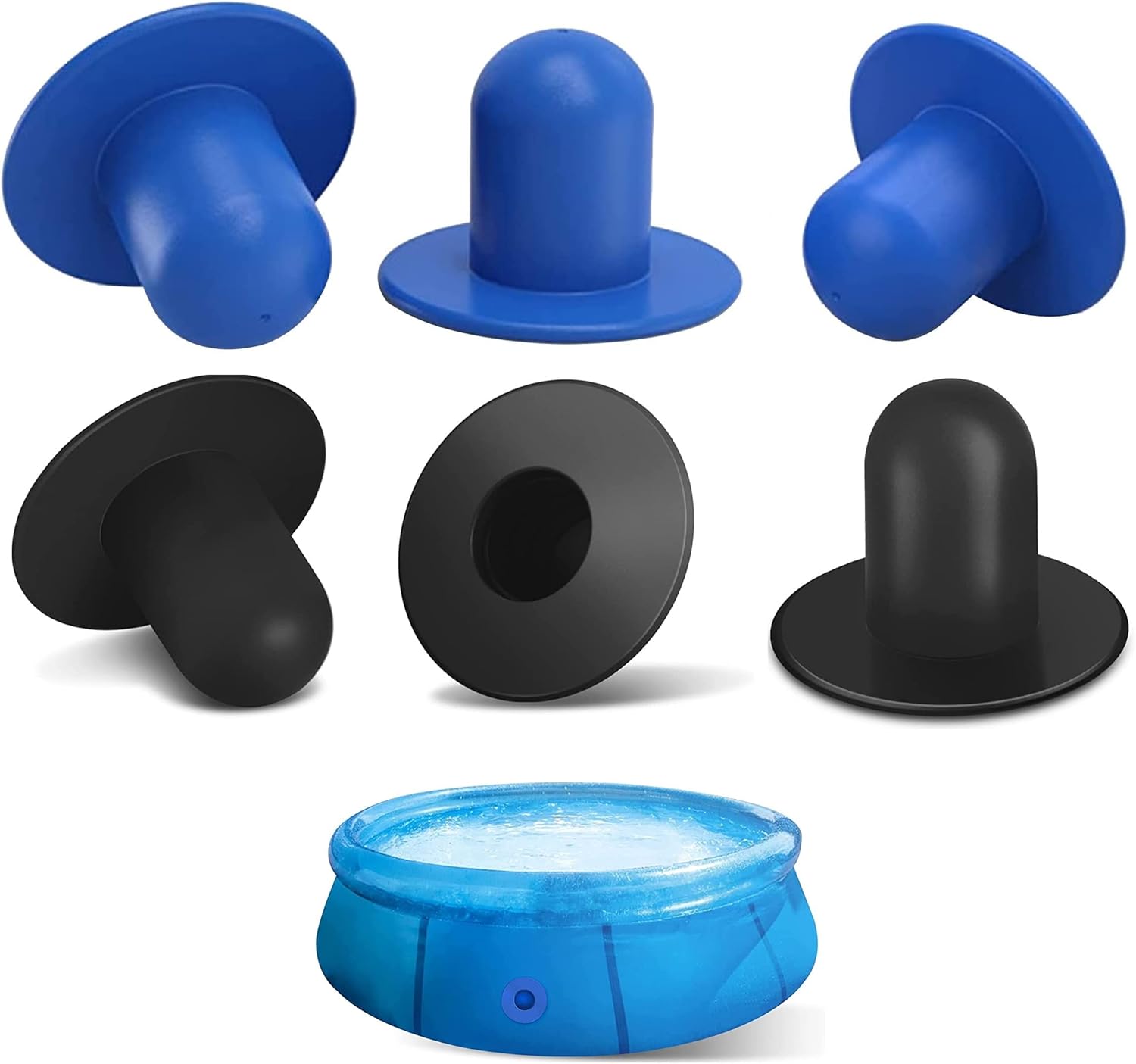 KEAVY KA-06 6pcs Pool Wall Plugs Replacement Parts,Swimming Pool Filter ...