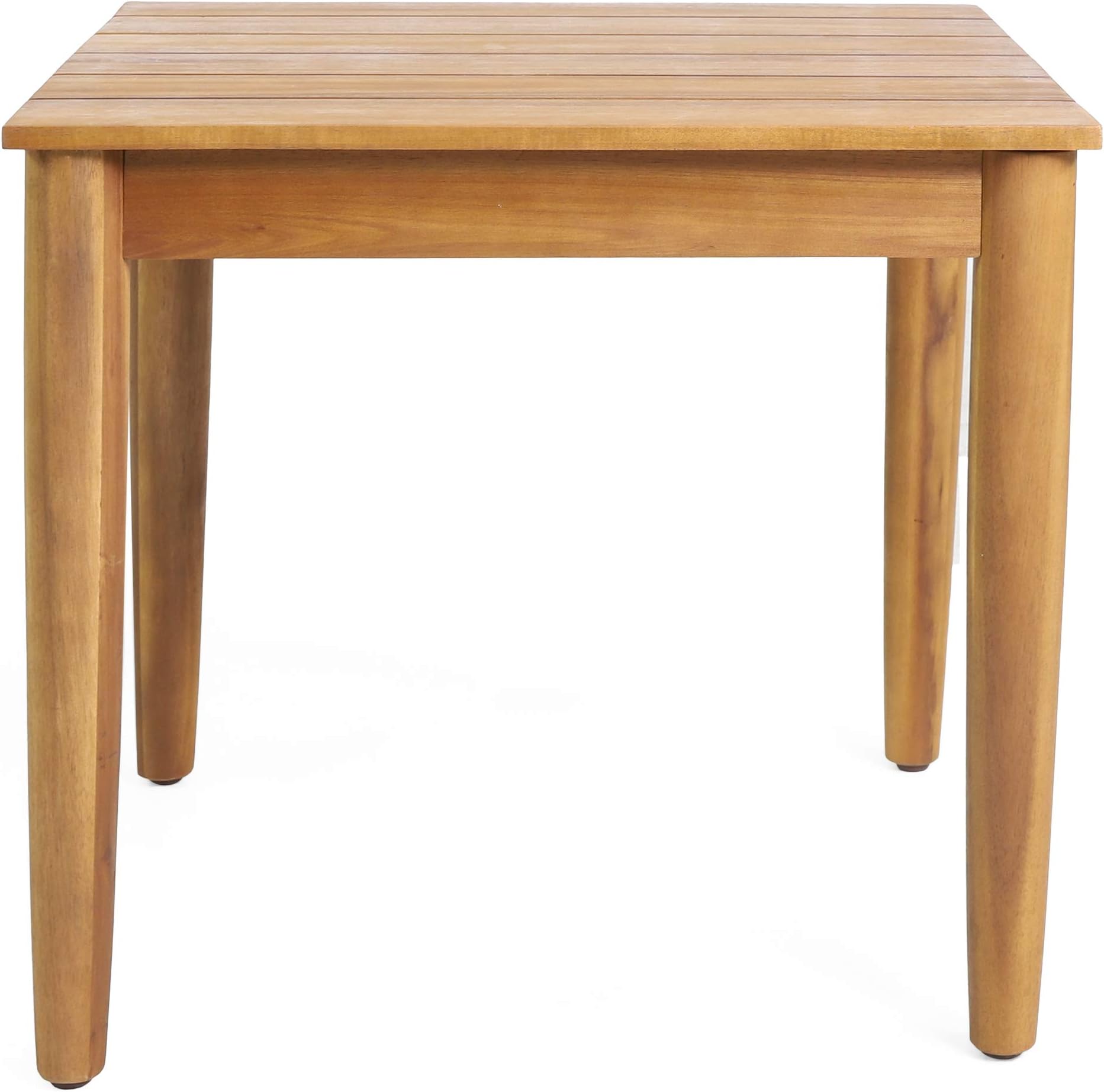 Amazon.com : Christopher Knight Home Hermosa Acacia Wood Square Table ...