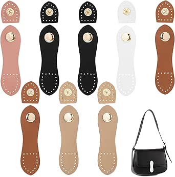 Amazon.com: Nogeqi 8 Sets Leather Snaps and Fasteners Kit Magnetic ...