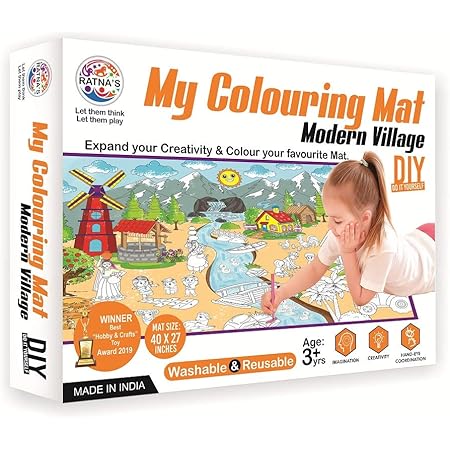 My Colouring MAT for Kids Reusable and Washable. Big MAT for Colouring ...
