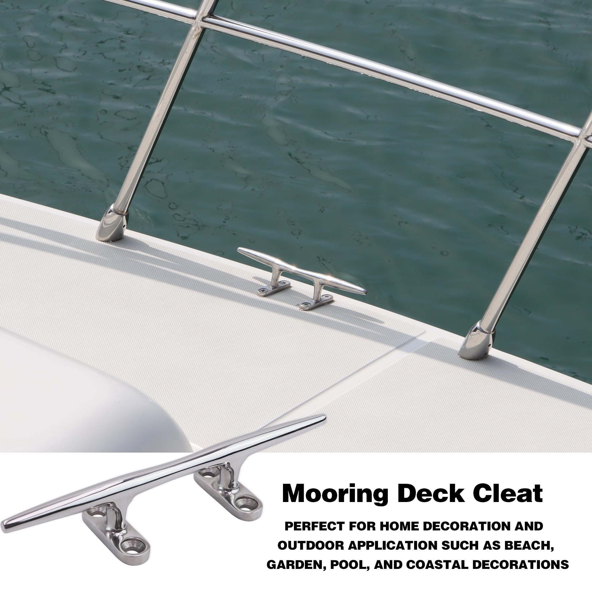 Snapklik.com : Laorde Boat Cleat 4 Inch 5 Inch 6 Inch 8 Inch 10 Inch ...