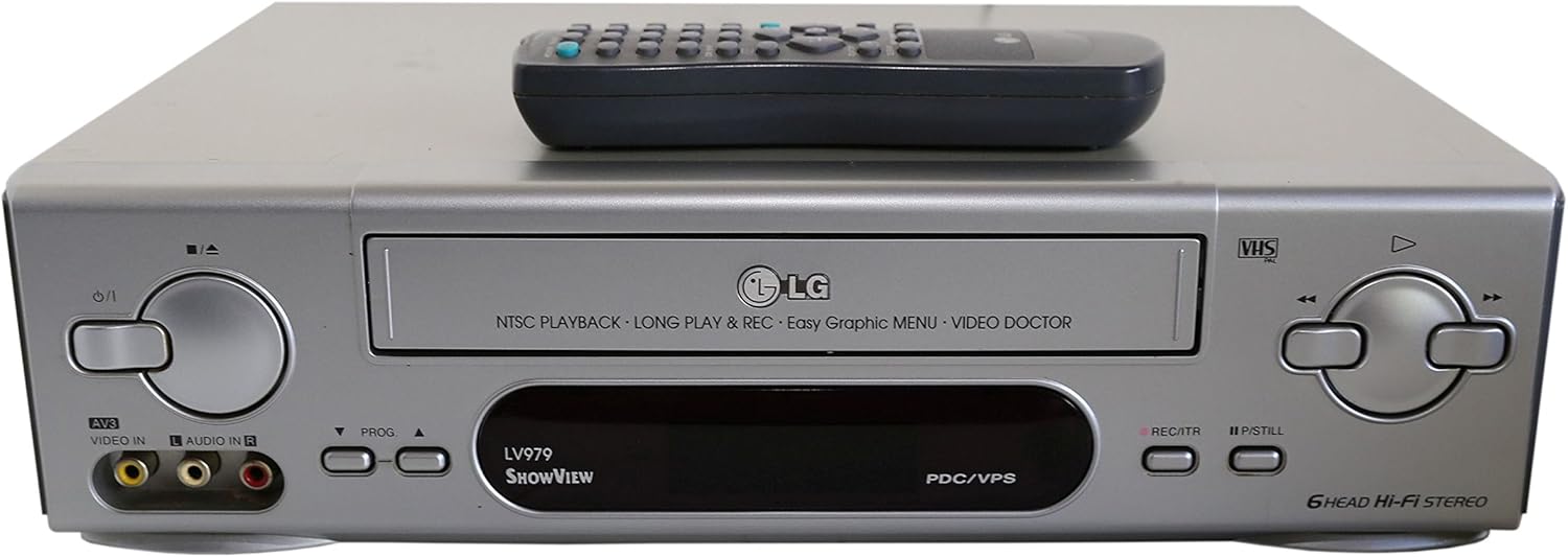 LG LV 979 4 VHS video recorder : Amazon.co.uk: Electronics & Photo