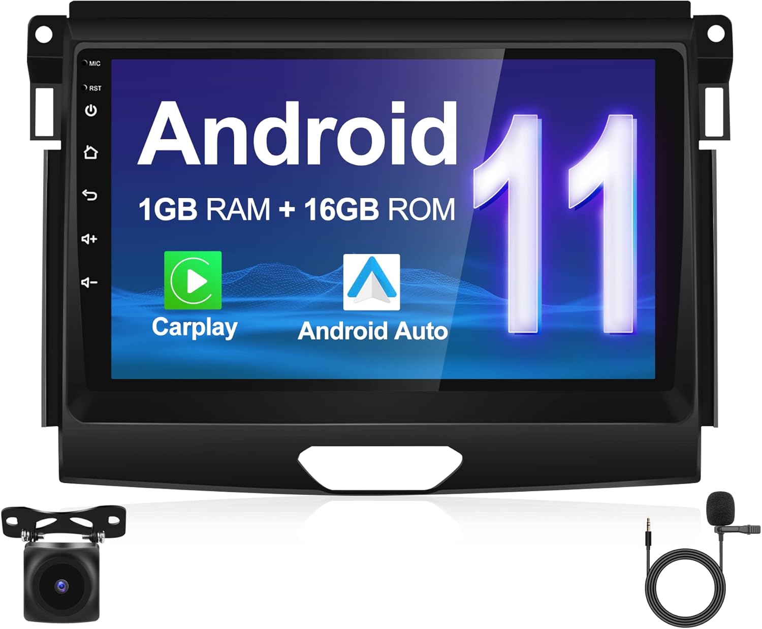 Android 11 Radio Coche para Ford Ranger 2015-2019 con Carplay/Android ...